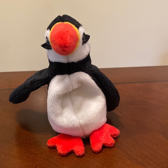 Ty | Toys | Vintage T Puffin Puffer Bird | Poshmark